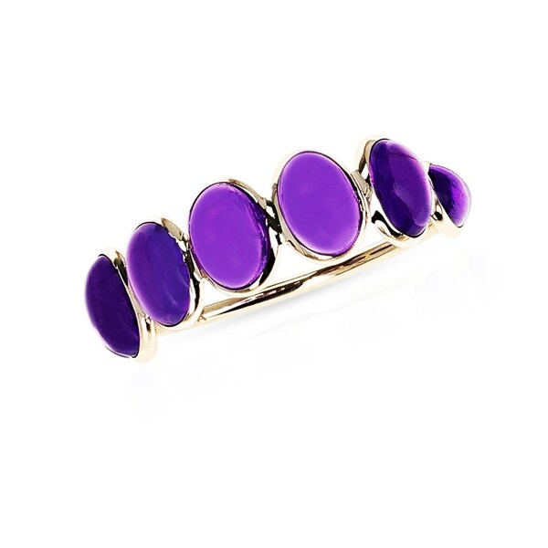 Purple Wedding Band - Etsy