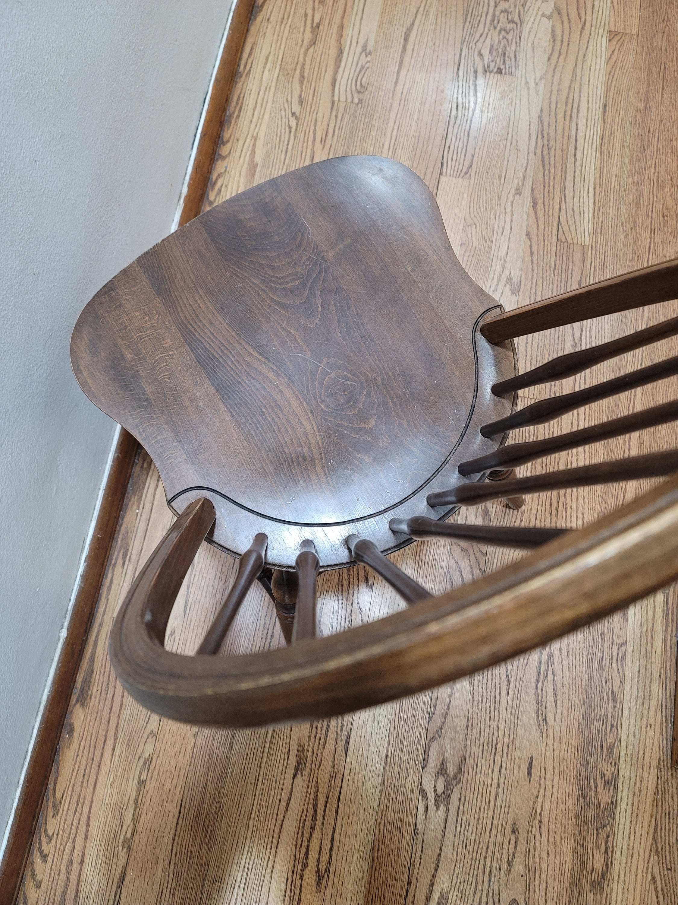 Vintage Spindle Back Wooden Chair Country Farmhouse - Etsy