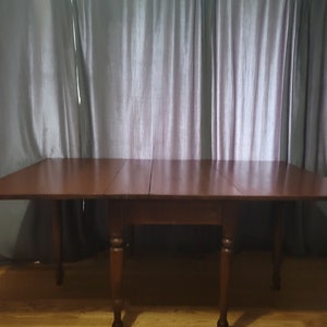 Antique Oak Drop Leaf Table Farmhouse - Etsy