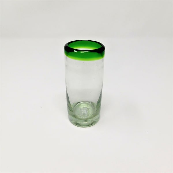 Green Shot Glass - Etsy
