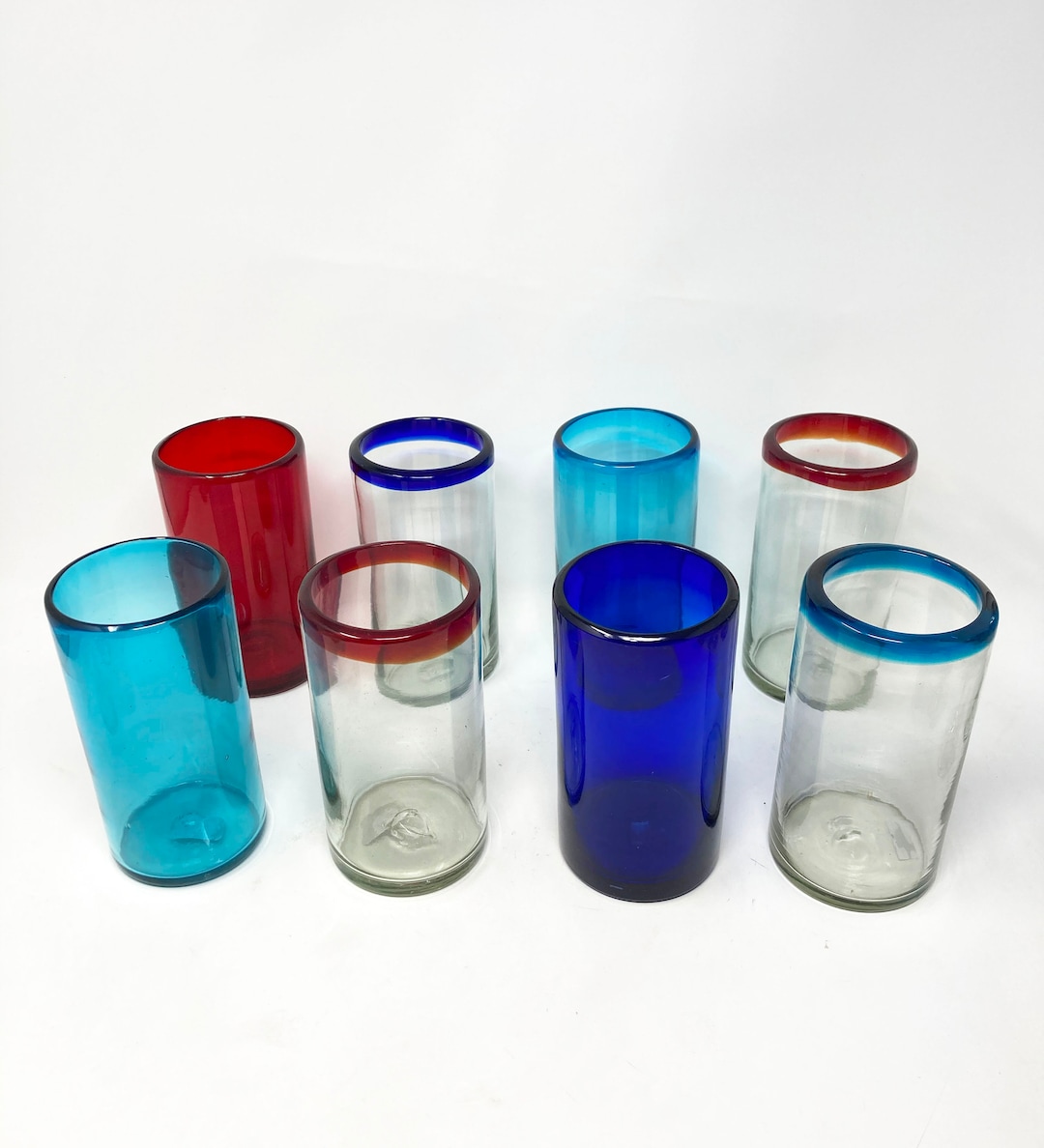 8 Assorted Glasses - the Basics Collection - Etsy