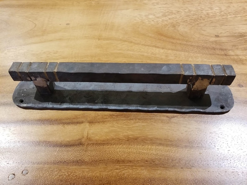 Iron Door Handle Large Castle | Etsy