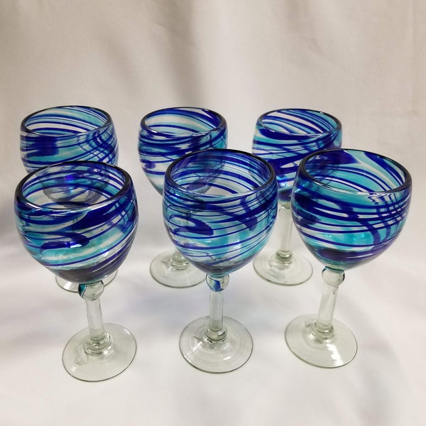 Rustic Wine Glasses - Etsy