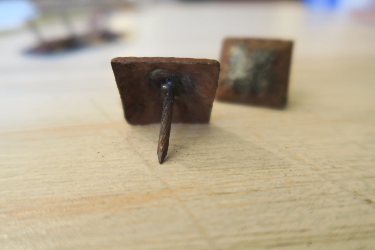 10pc. 2" Nailhead (clavos) Square Rustic Finish - Etsy