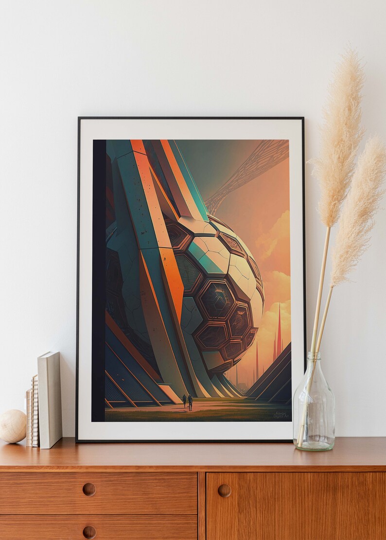 Digital Artwork Custom Futuristic Design Wall Art - Etsy