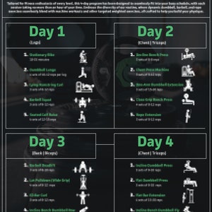 Weekly Routine Train With Purpose, Activate Your Muscles, Support Joint ...