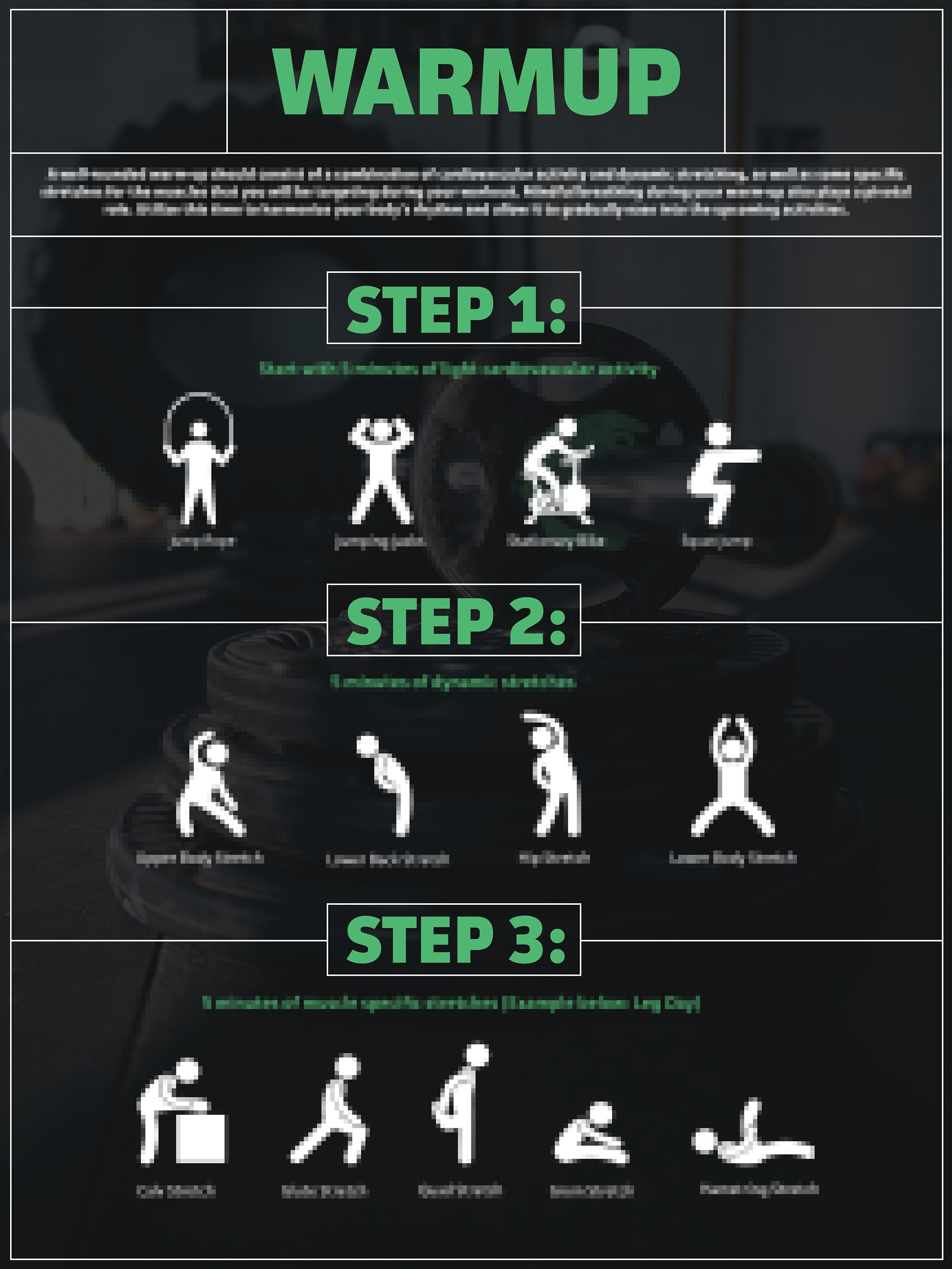 Weekly Routine Train With Purpose, Activate Your Muscles, Support Joint ...