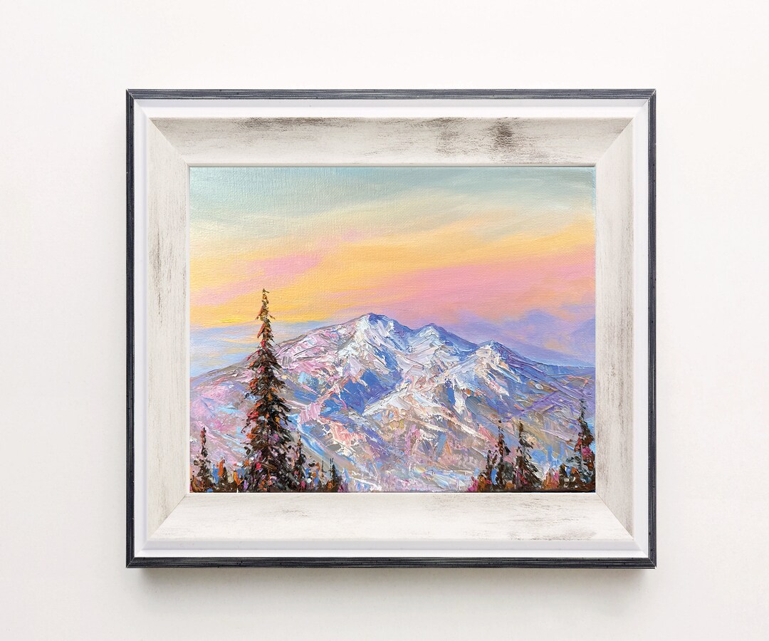 Archival Art Print winter Morning in the North - Etsy