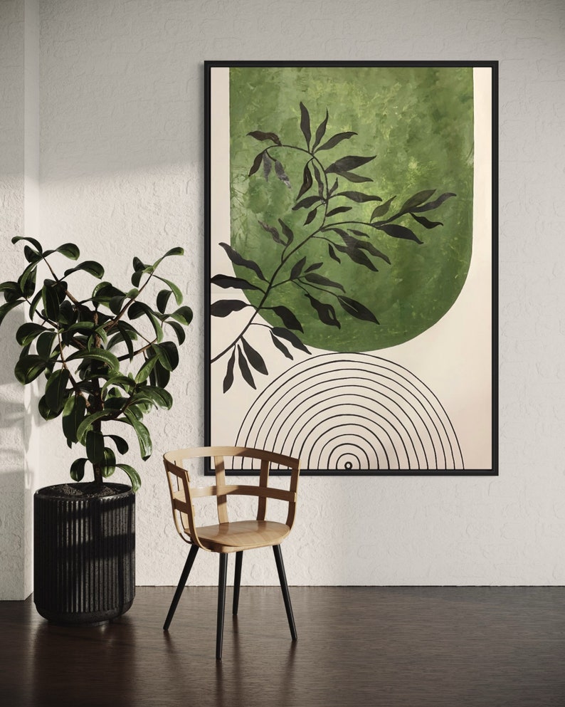 Handmade Leaves Painting Canvas /original Painting/nature Painting ...