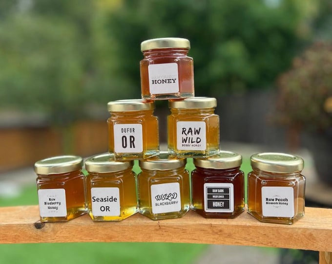 Infused Honey Sampler Flight - Choose Your Own Flavors Out of Our 50 ...