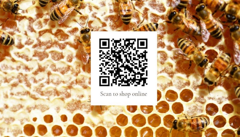 Honey Gift/sample Box (6 45ml Glass Jars) - Etsy