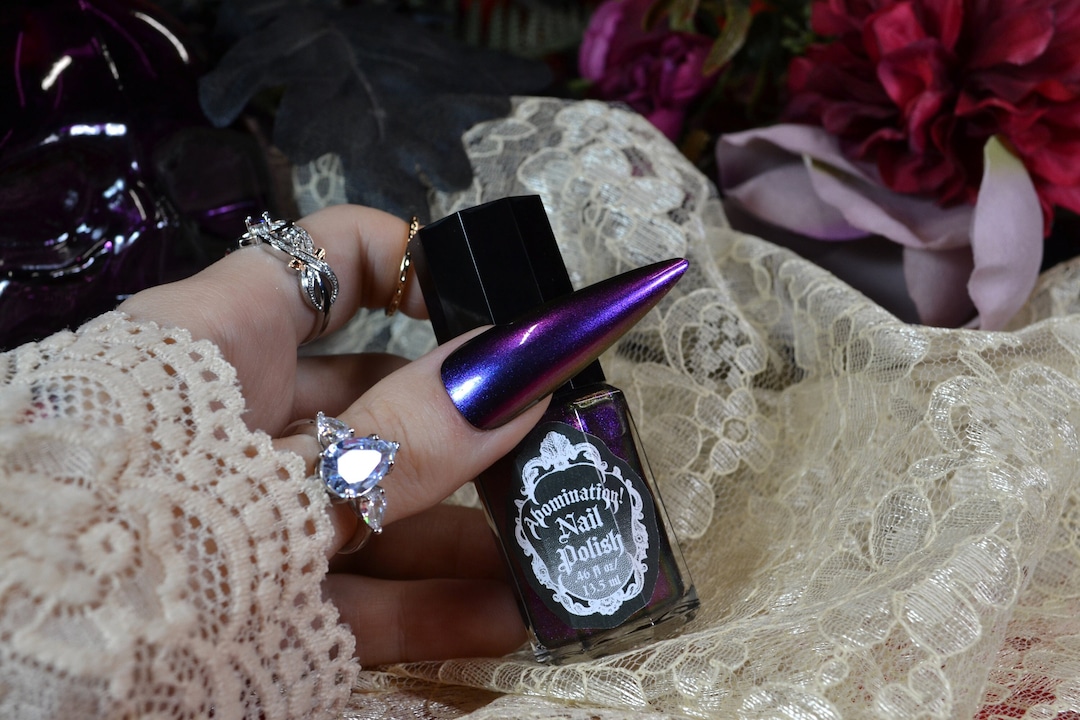 Diane Nail Polish - Blue/purple/pink Chameleon Colorshift Metallic ...
