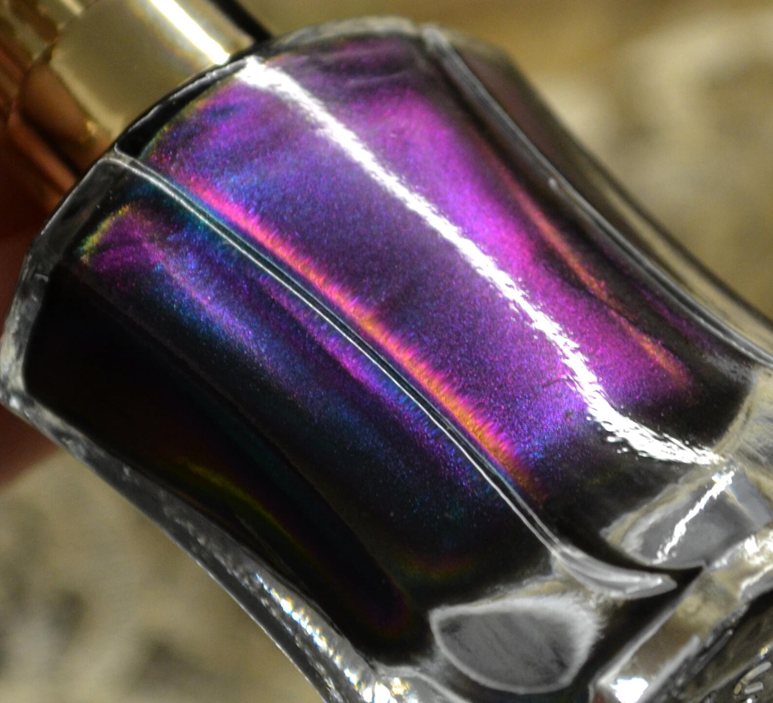 Corvidae Nail Polish - Green to Magenta Purple Chameleon Colorshift ...