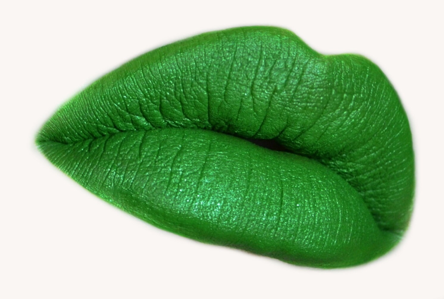 Lime Green Lipstick