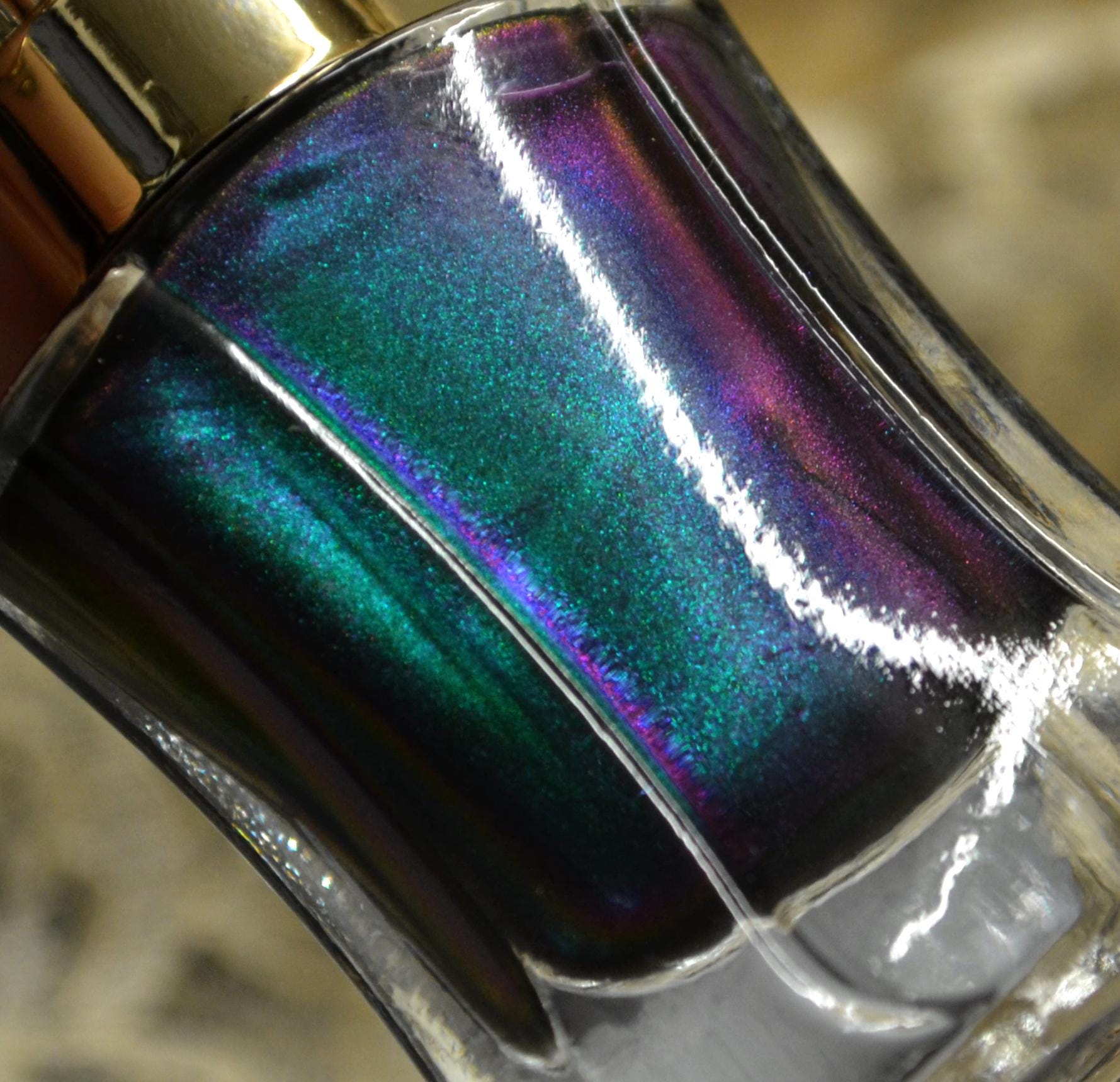 Corvidae Nail Polish - Green to Magenta Purple Chameleon Colorshift ...