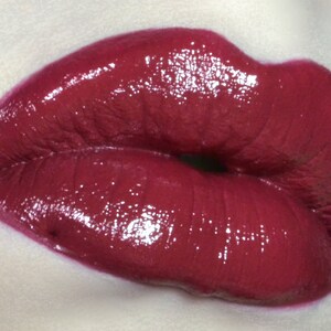 Wicked Witch Satin Liquid Lipstick Berry Red - Etsy