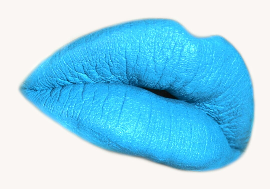 Lost Soul Satin Liquid Lipstick Bright Light Blue Abomination Pout ...