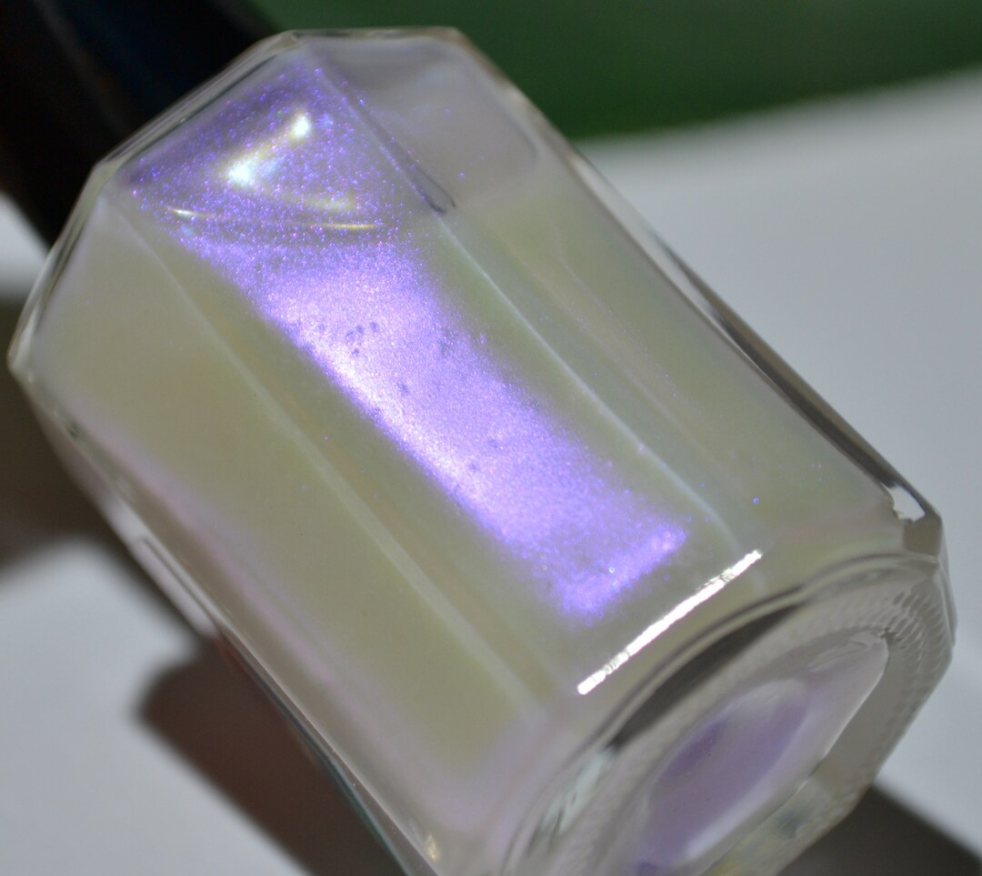 Royal Frost Nail Polish True Purple Iridescent Top Coat - Etsy