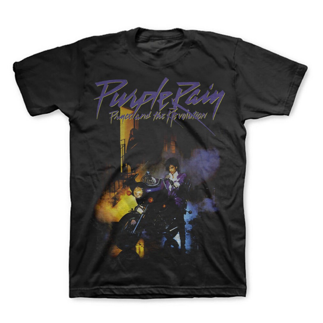 Prince Purple Rain T-shirt - Etsy