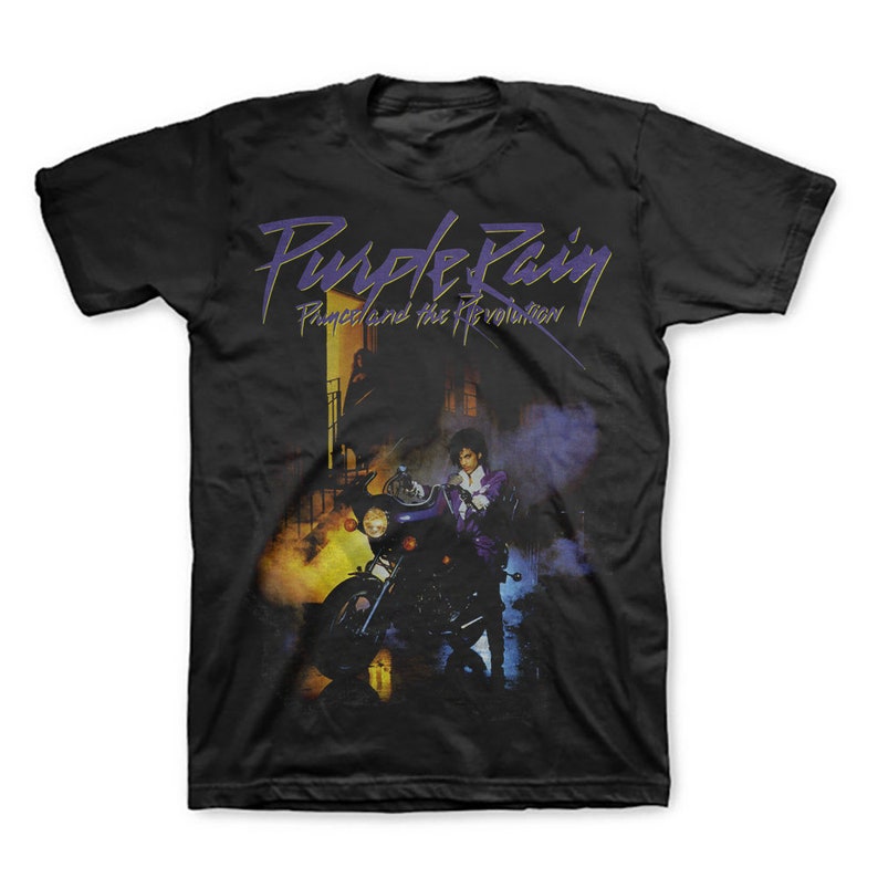 Prince Purple Rain T-shirt - Etsy