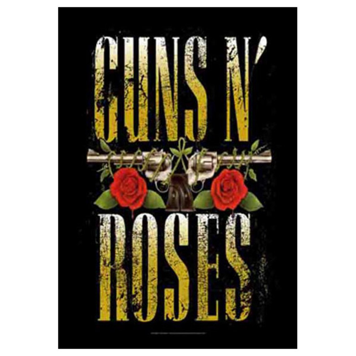 Guns 'N Roses Big Guns Tapestry Cloth Fabric Poster Flag Wall Banner - Etsy