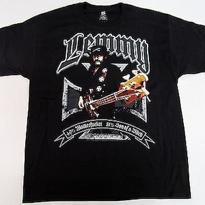 Motorhead Lemmy Iron Cross T-shirt - Etsy