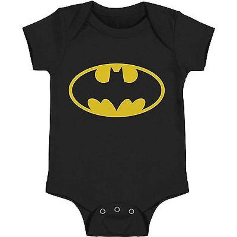 Batman Logo Kids Infant Childrens Romper Creeper Onesie - Etsy