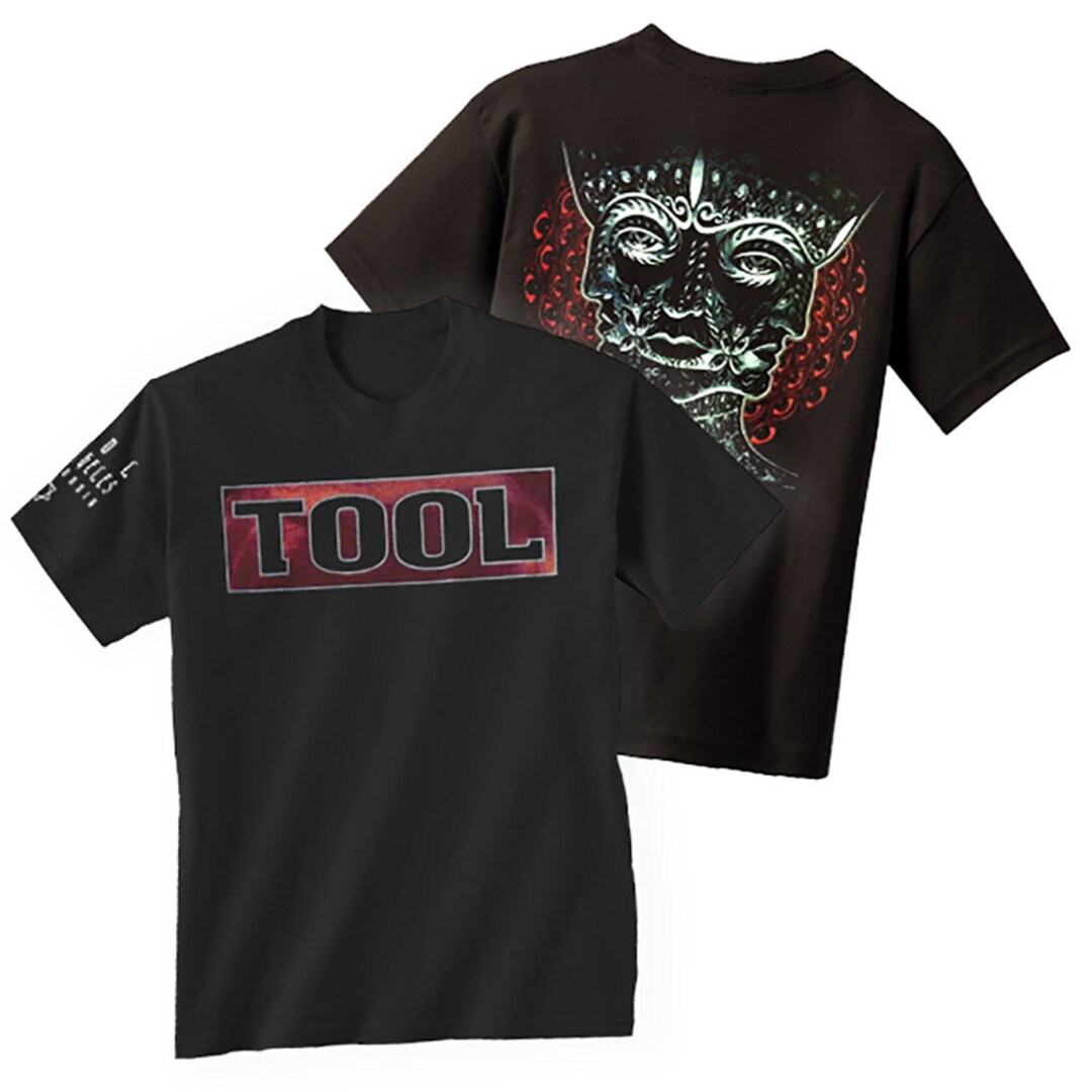 Tool Band Shaded Box Triple Face T-shirt - Etsy