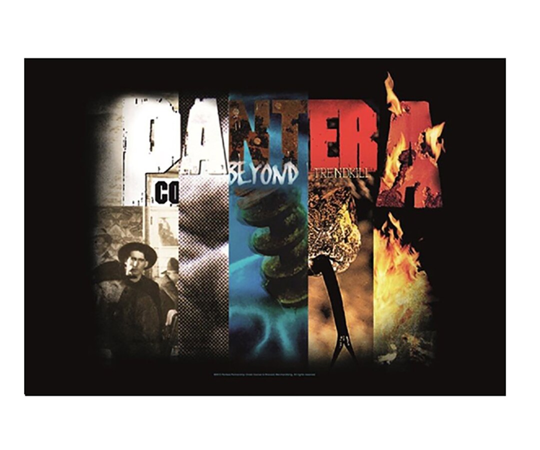 Pantera Collage Tapestry Cloth Fabric Poster Flag Wall Banner - Etsy