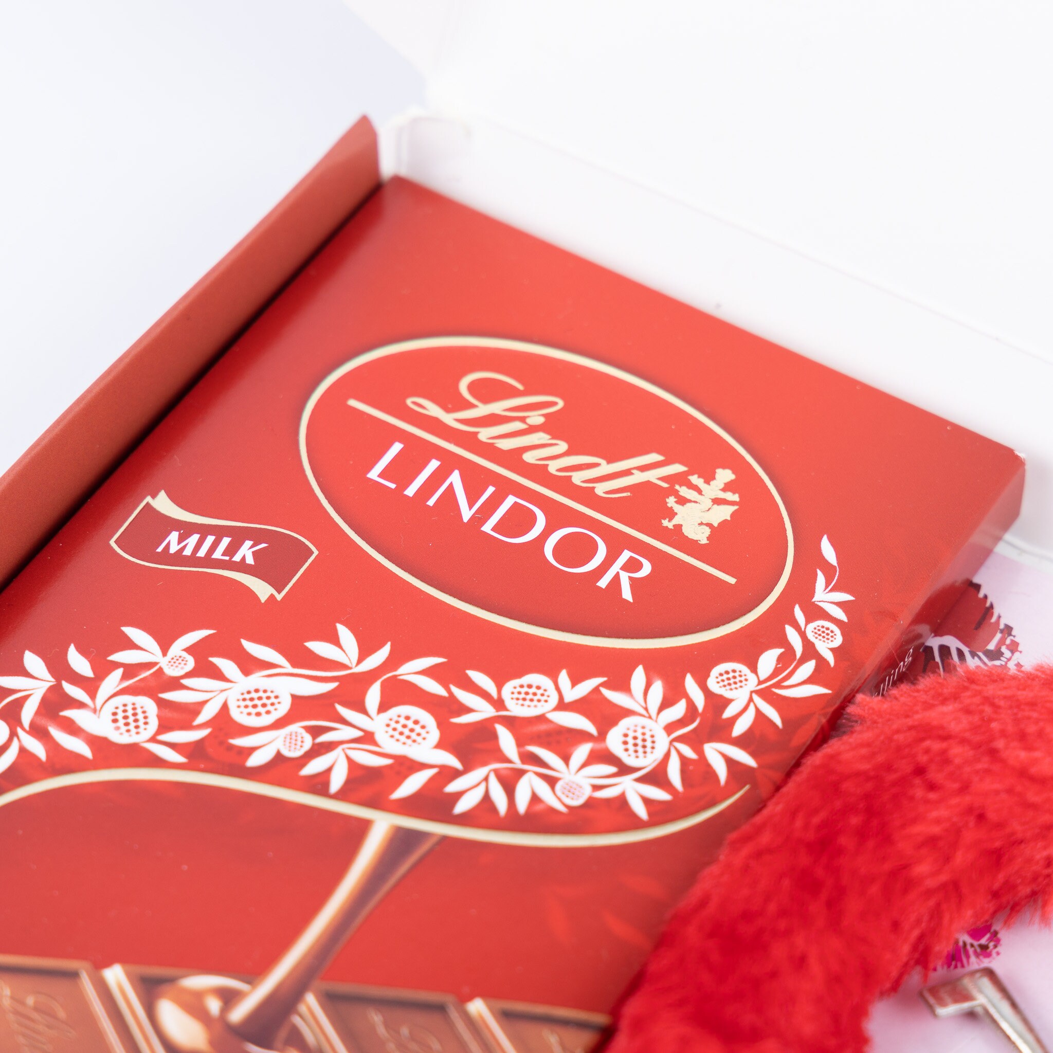 Lindt Lindor Gift Box Milk Chocolate Bars Hearts Handcuffs - Etsy