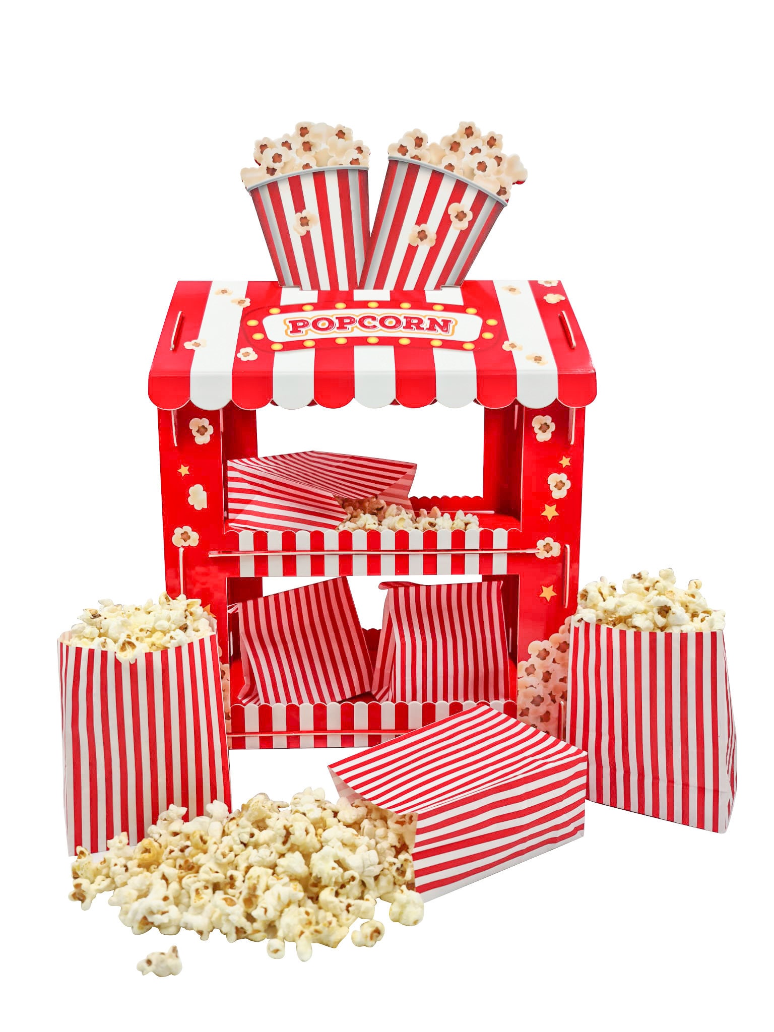 Popcorn Shop Display Stand Cake Dessert Birthday Party Popcorn | Etsy