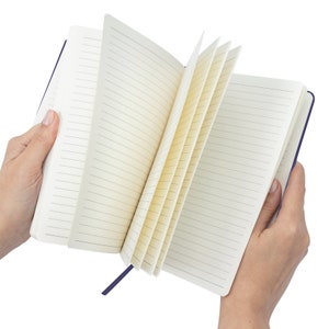 Blank A5 Hardback Ruled Notebook Notepad Notes Diary Perfect for Your ...