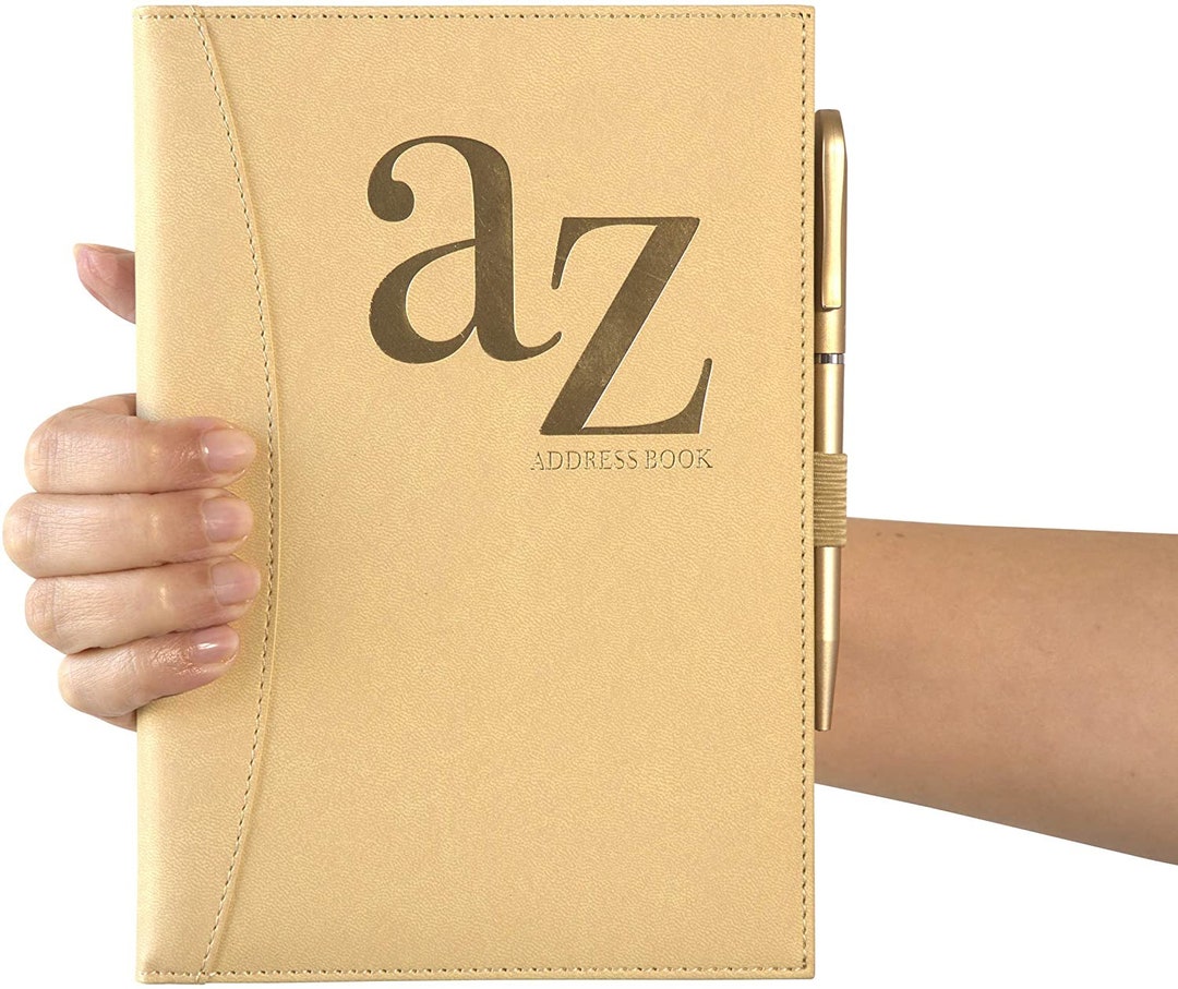A5 Satin Address Book: Floral Design With Magnetic Closure - Etsy UK