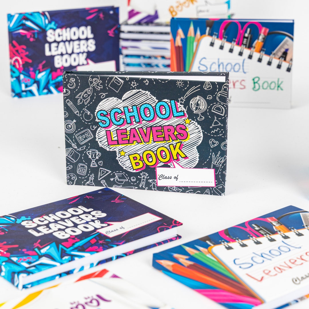 30 Pack Leavers Book School College Autograph Hard Backed Padded Cover ...