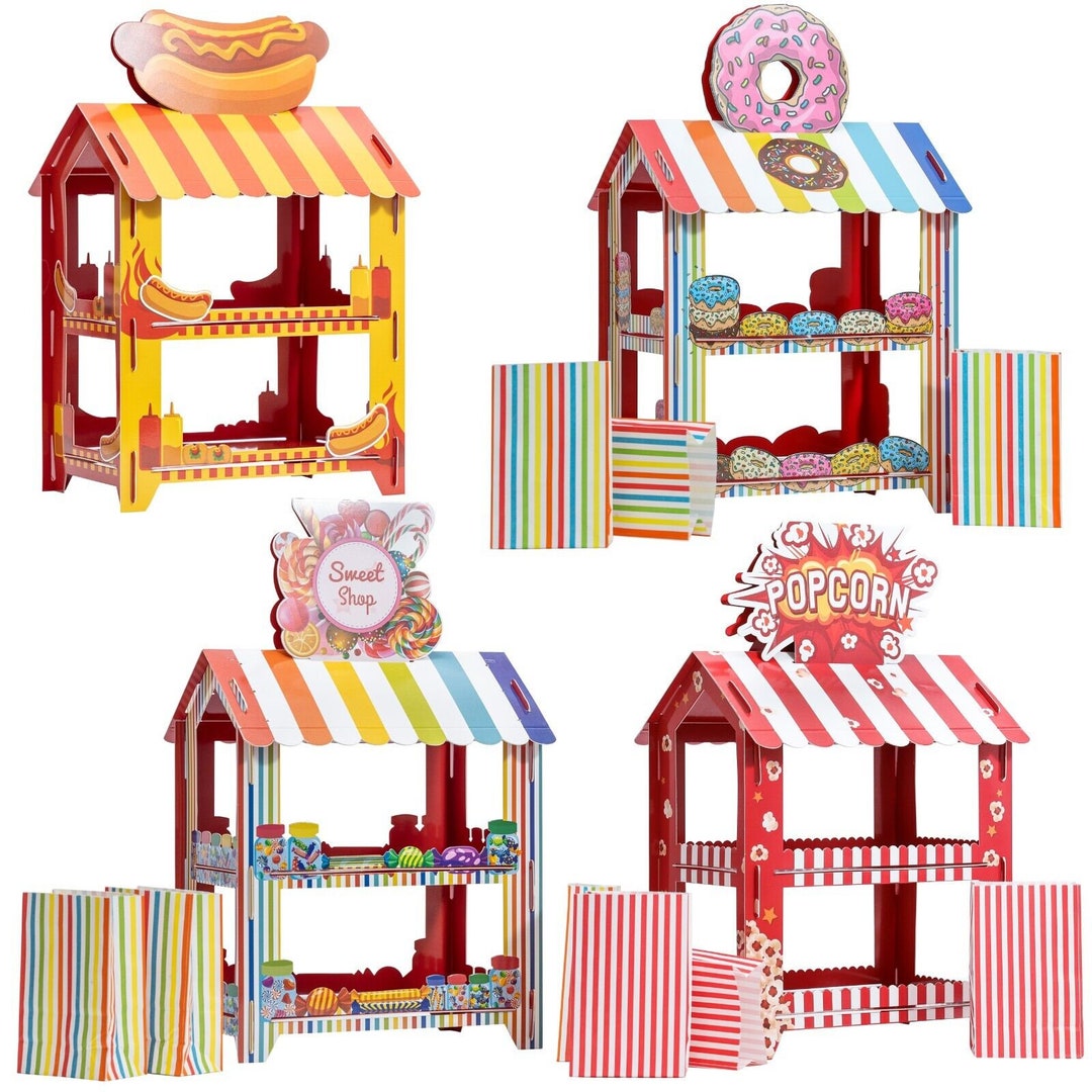 Sweet Shop Display Stand Cake Dessert Birthday Party Sweets Treats ...