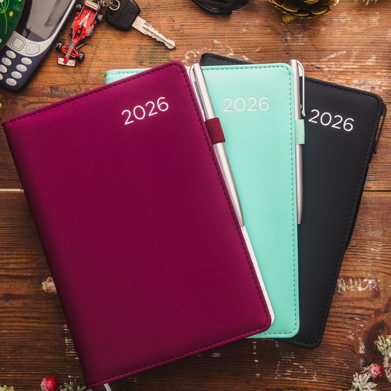 Diary With Dates - Etsy UK