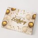 Happy Birthday Lindt Lindor Milk Chocolate Bars & Hearts Gift Box Treat ...