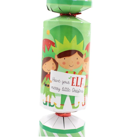 6 X Make Your Own Christmas Crackers elf - Etsy UK