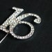 Silver Number 16 Cake Pick Topper Decoration 16th Diamante Sparkly - Etsy