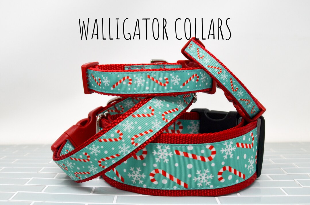 The Scattered Candy Canes Collars - Etsy