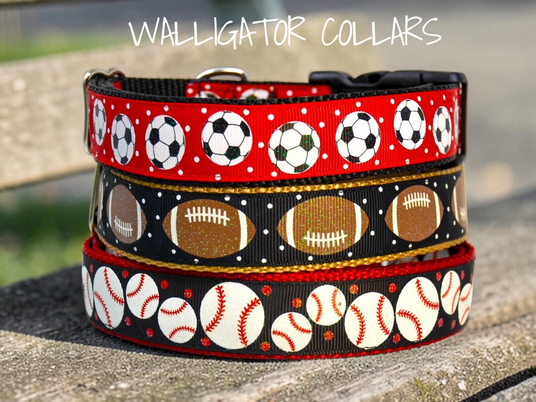 The Play Ball Collars - Etsy