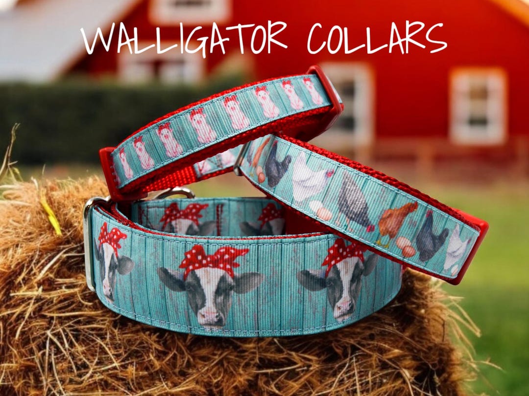 The Farm Animal Collar Collection - Etsy