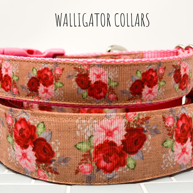 Rose Collar - Etsy