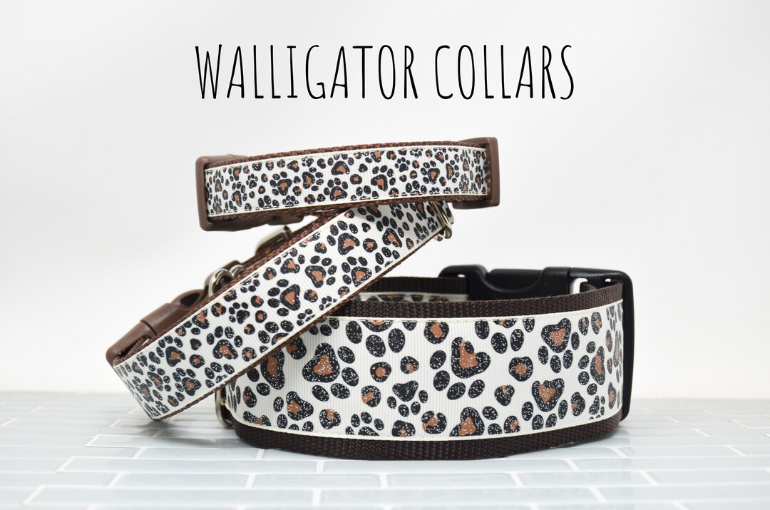 The Cheetaw Paw Print Collars - Etsy