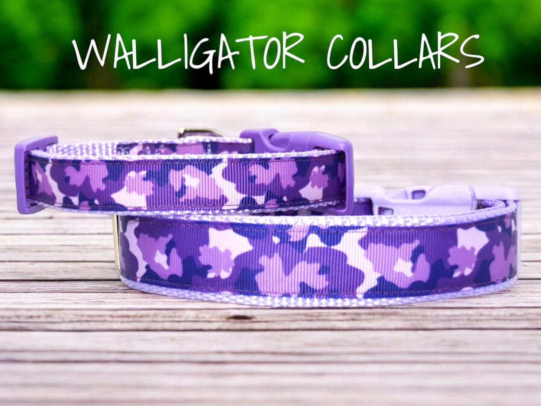 The Purple Camouflage Collars - Etsy