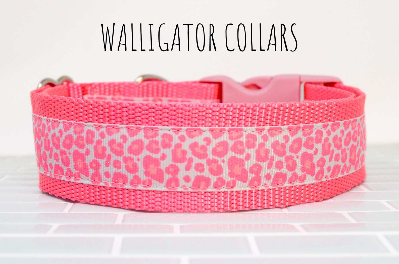The Glittery Cheetah Collars - Etsy