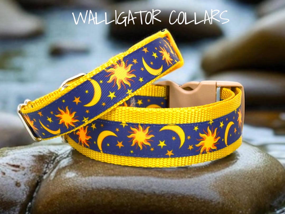 The Moon and Sun Collars - Etsy