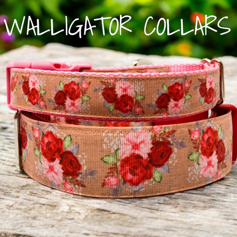 Rose Collar - Etsy