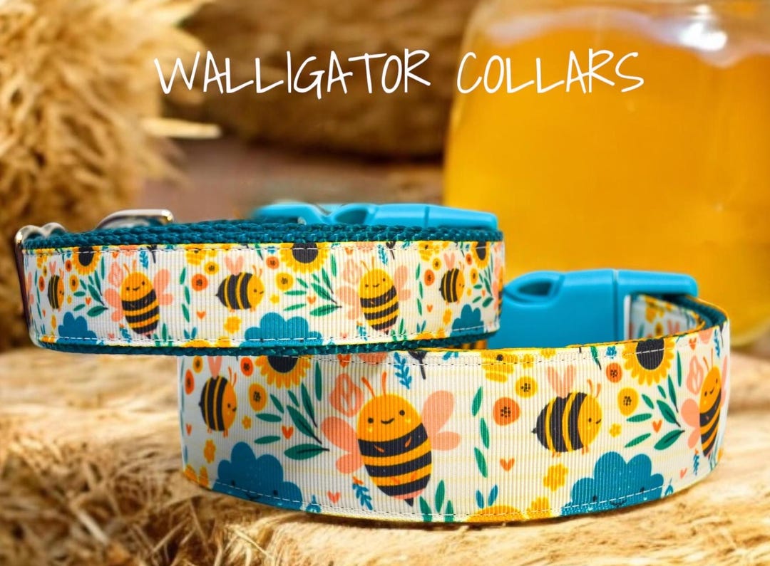 The Happy Bees Collars - Etsy