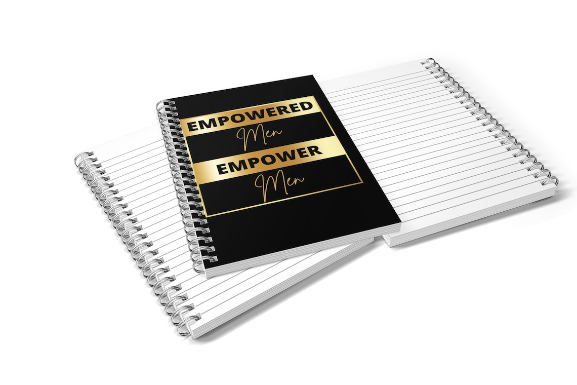 Journal for Men-Empowered Men Notebook-Journal - Male Journals ...
